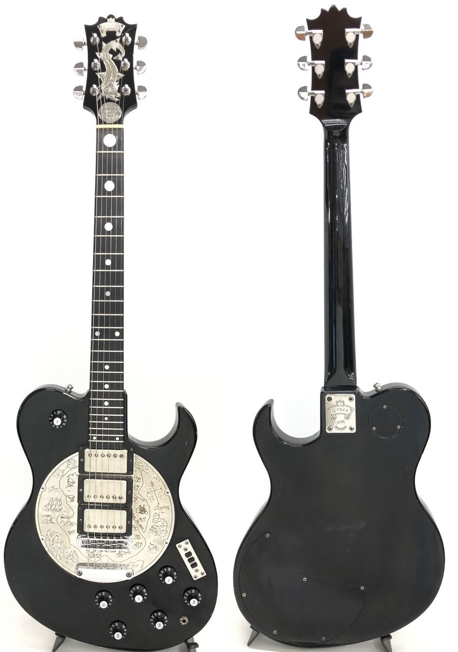 Greco 30th Anniversary Z-3000 Ron Wood Zemaitis Disc Front 1990年製 中古入荷！