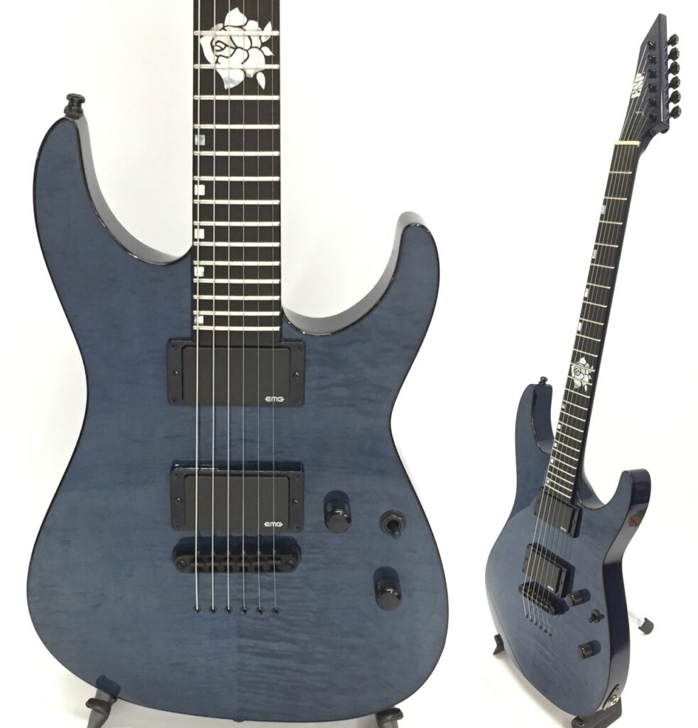 ESP M-II Roselia Sayo 氷川紗夜 Model 買取ました！ #バンドリ ＃氷川紗夜 ＃ロゼリア ＃Roselia ＃チ ...