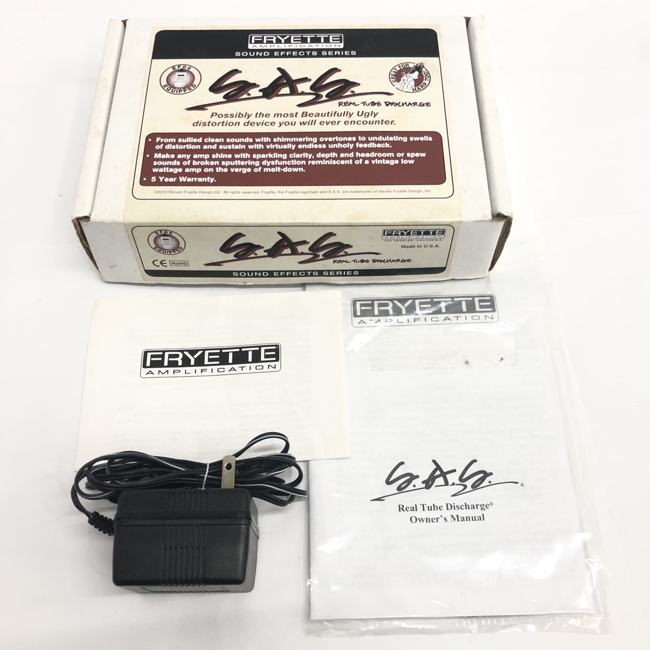 【チバカン楽器ブログ】FRYETTE S.A.S. 買取ました！元【VHT】で現【 Fryette】 社の初ともいえるエフェクトペダル【S.A ...
