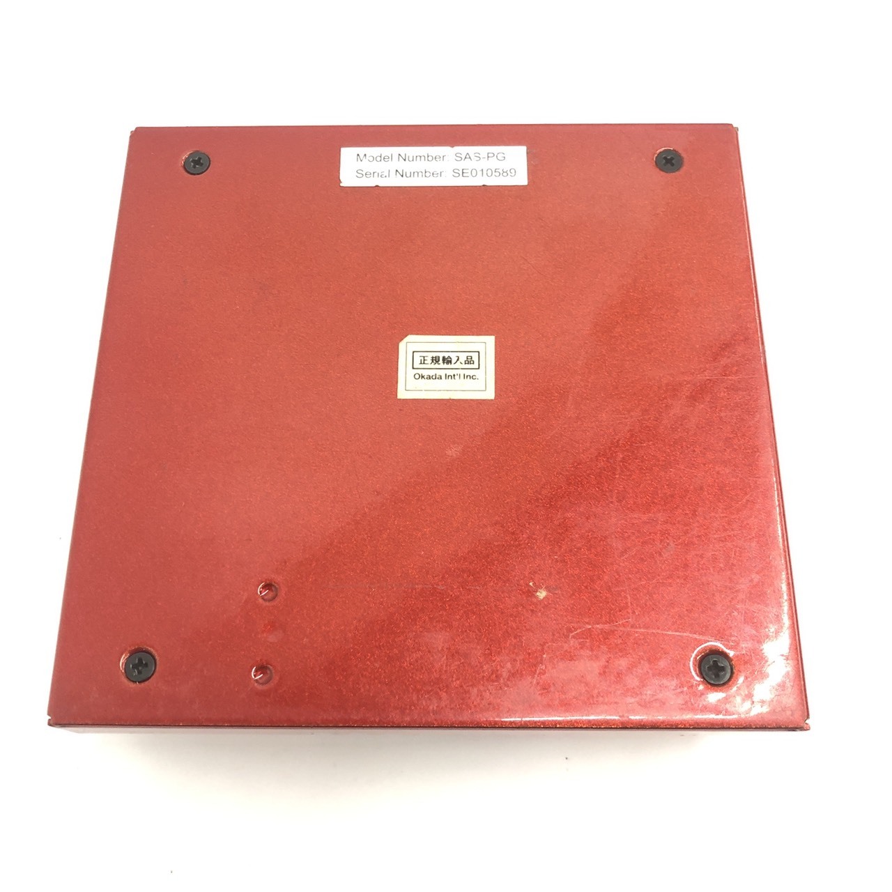 【チバカン楽器ブログ】FRYETTE S.A.S. 買取ました！元【VHT】で現【 Fryette】 社の初ともいえるエフェクトペダル【S.A ...