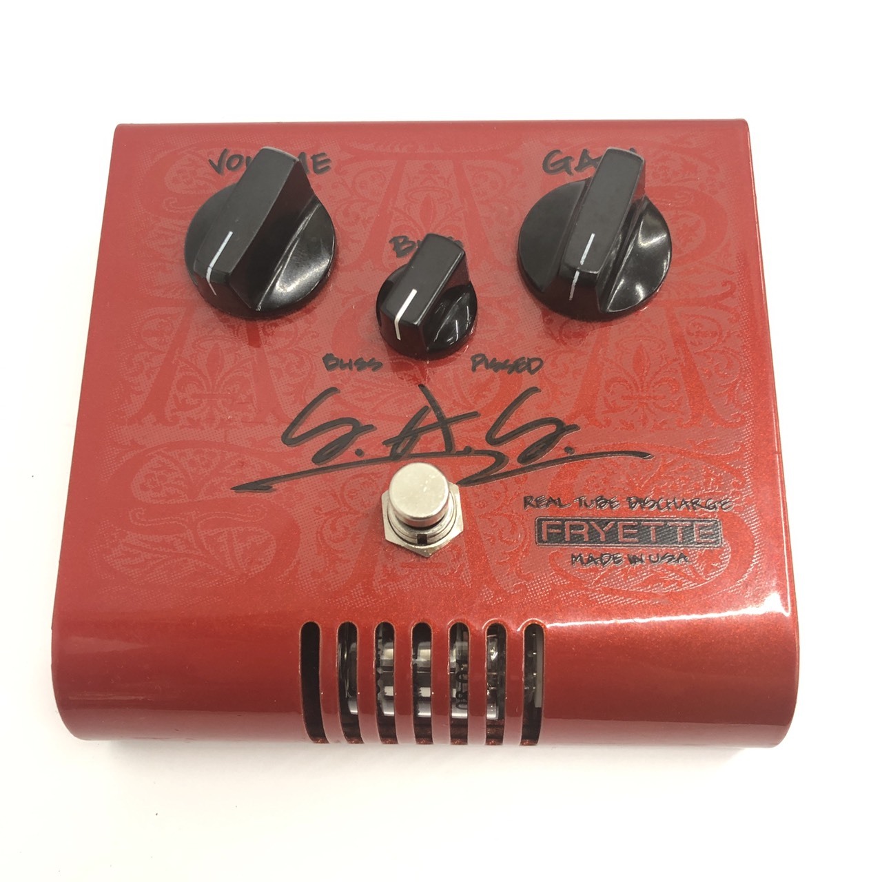 【チバカン楽器ブログ】FRYETTE S.A.S. 買取ました！元【VHT】で現【 Fryette】 社の初ともいえるエフェクトペダル【S.A ...