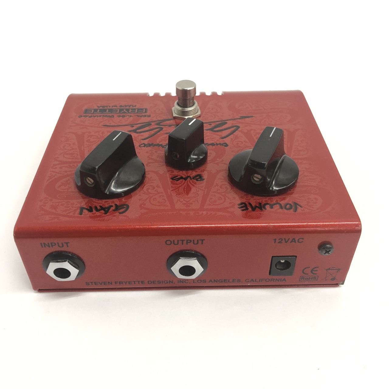 【チバカン楽器ブログ】FRYETTE S.A.S. 買取ました！元【VHT】で現【 Fryette】 社の初ともいえるエフェクトペダル【S.A ...
