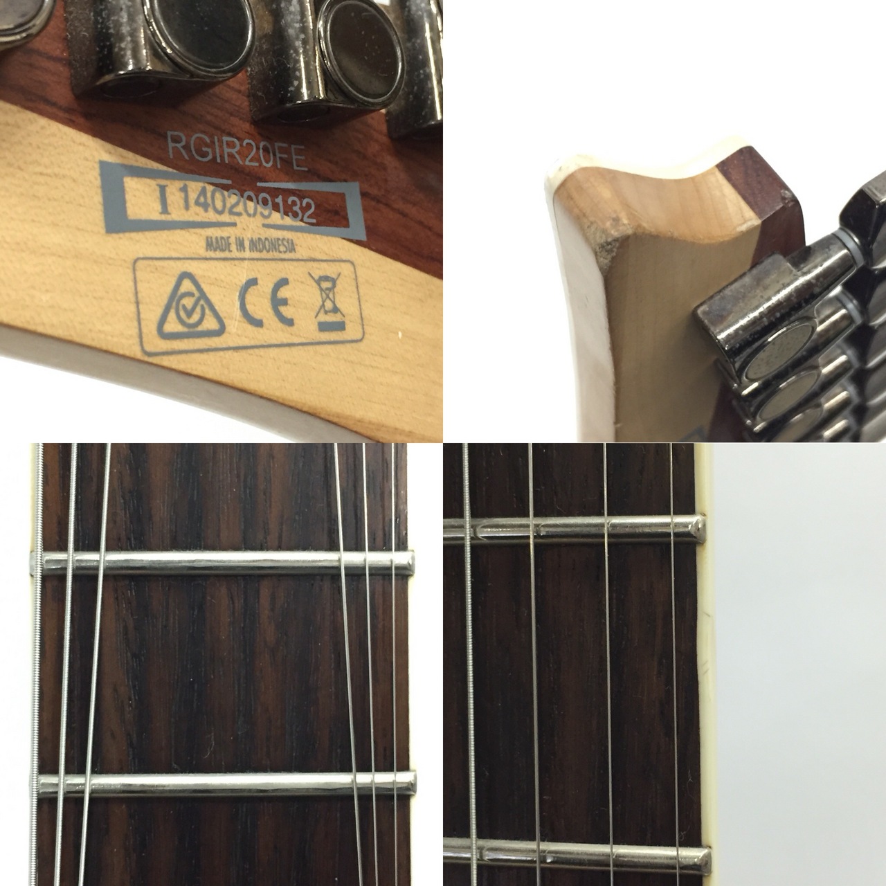 Ibanez Iron Label Series RGIR20FE Black 2014年製