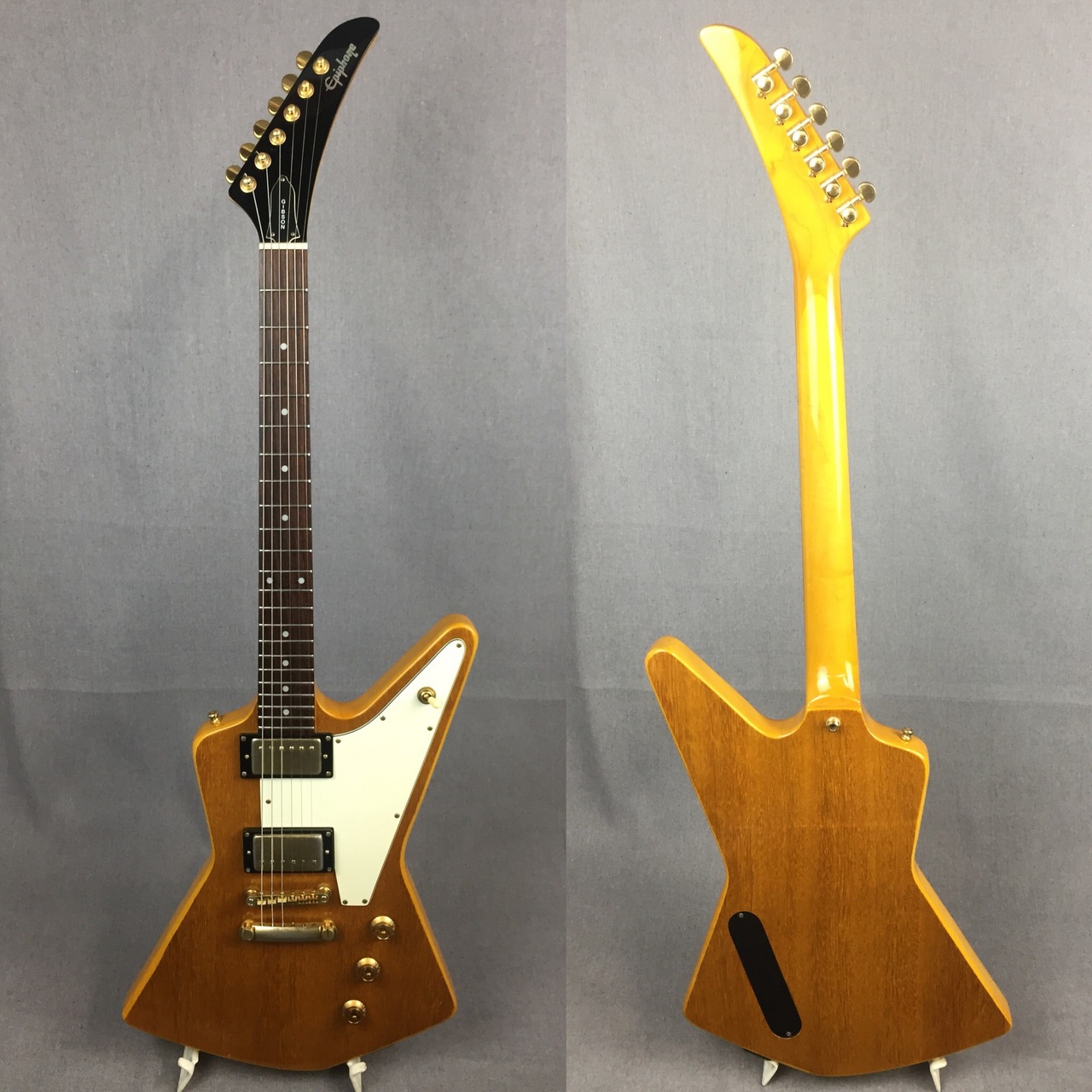 Epiphone 1958 Korina Explorer Antique Natural Eric Clapton Cut mod.買取まし ...