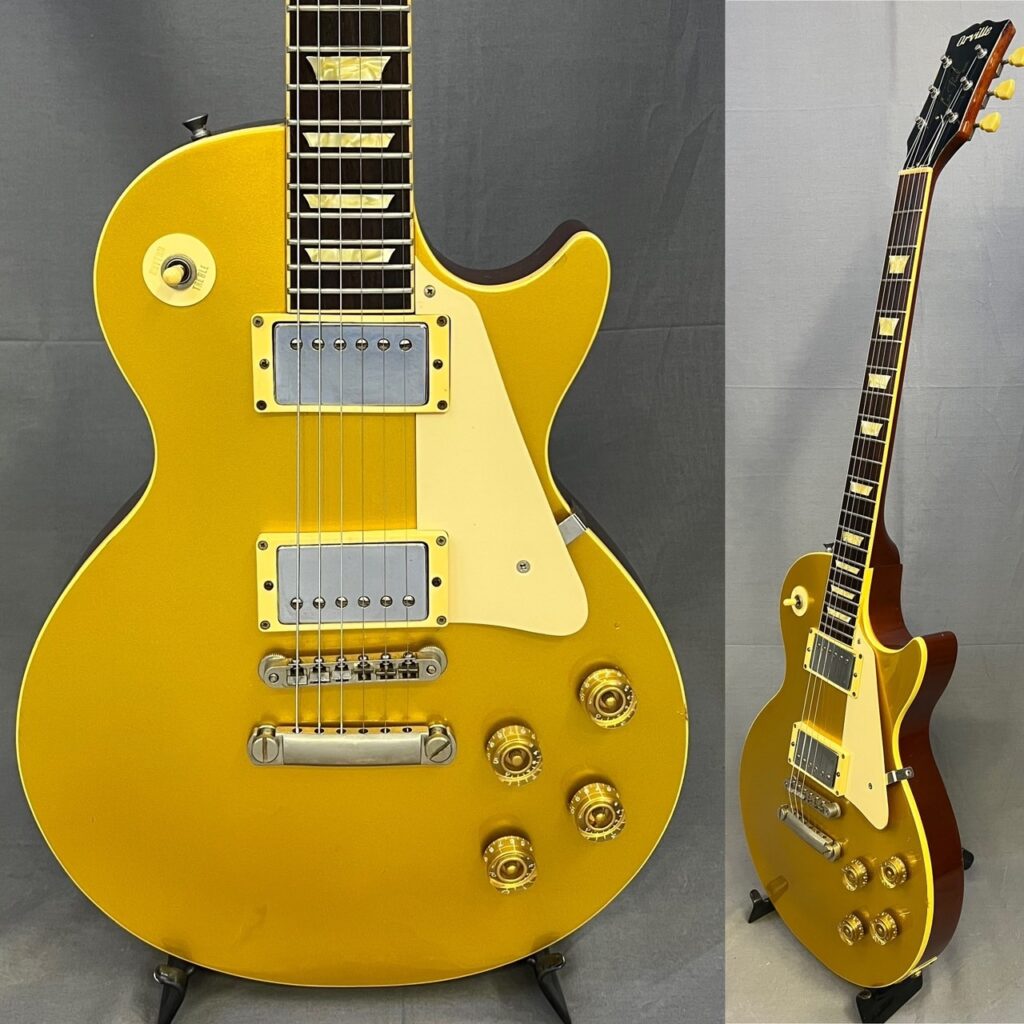 Orville LesPaul Standard Gold top LPS-75 1998年製造 フジゲン製 買取ました デジマートにて￥ ...