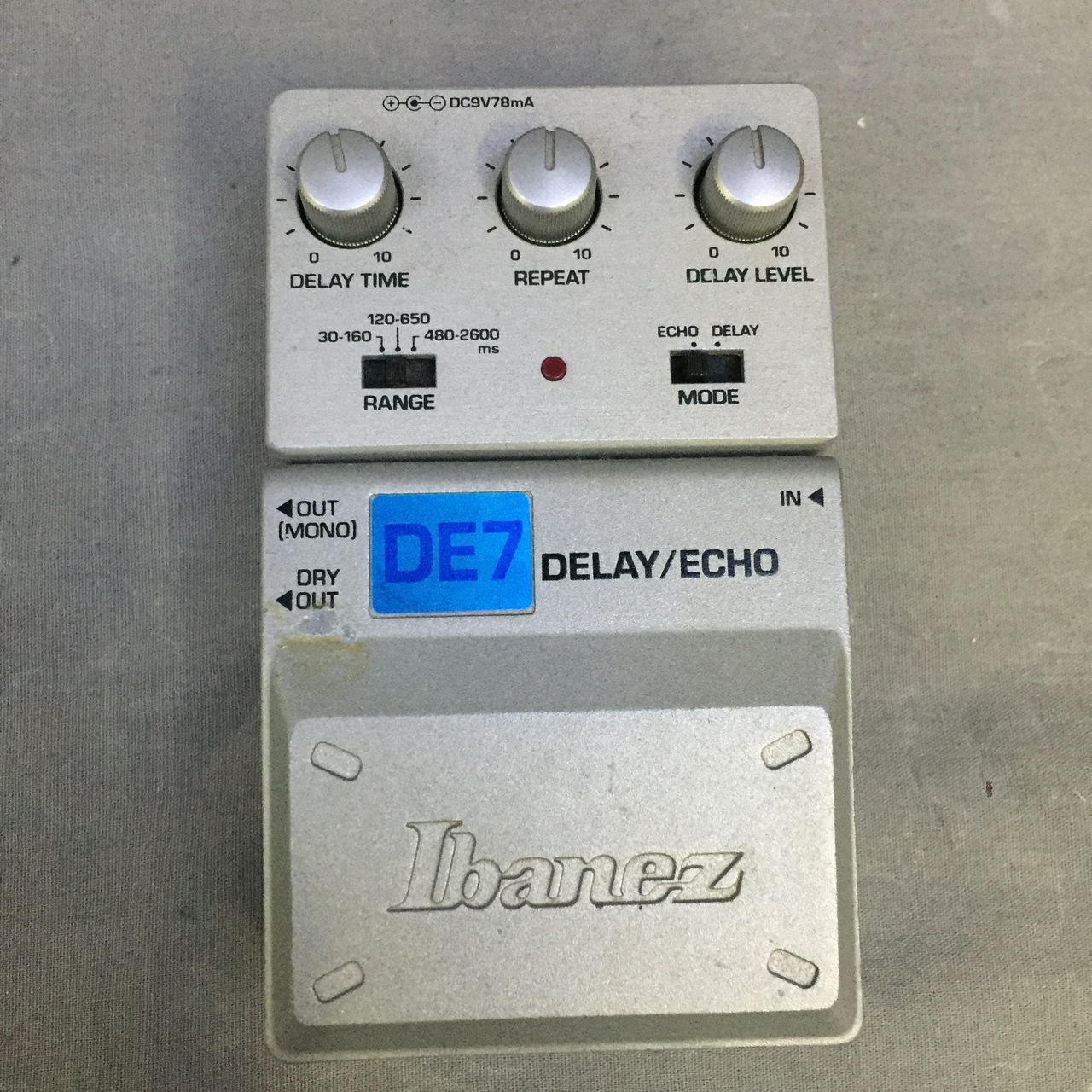 Ibanez DE7 DELAY/ECHO 買取ました デジマートにて￥7,980で販売中！ - 楽器高価買取専門店 高く売るならチバカン楽器 ...